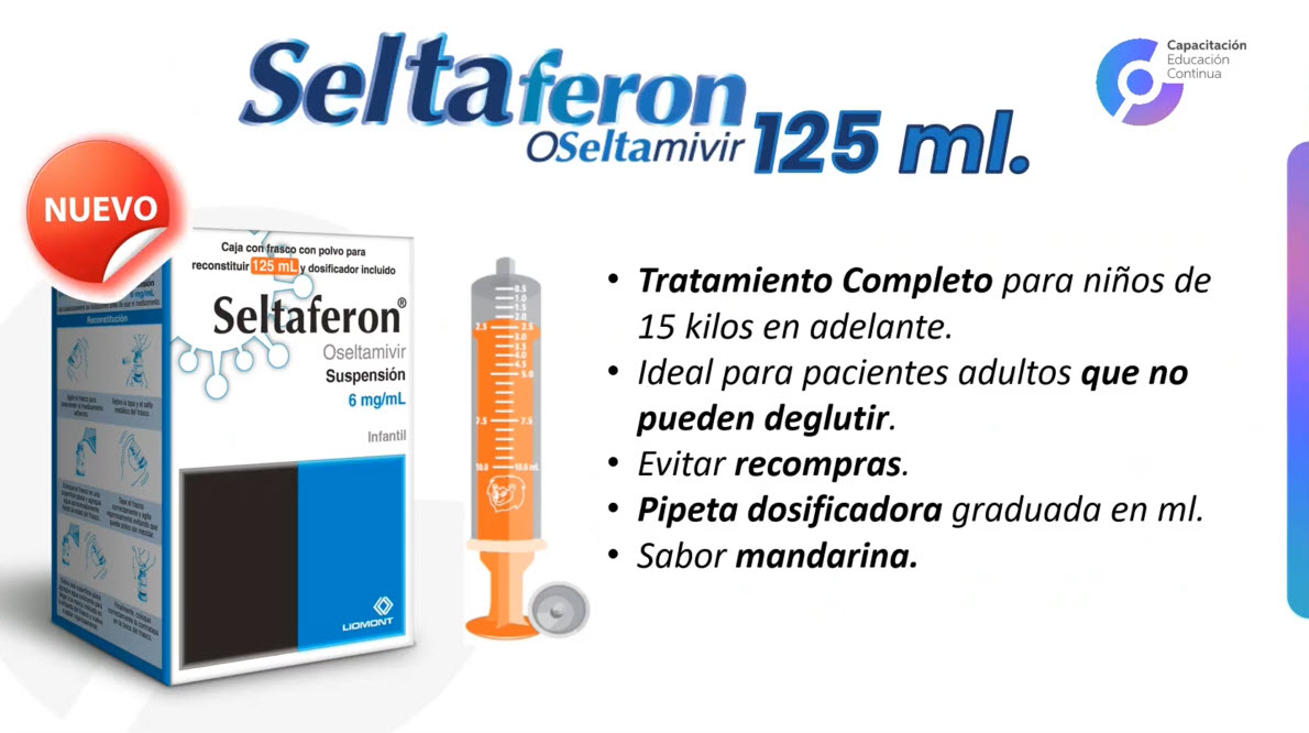Nuevo Seltaferon® Suspensión Infantil | ANAFARMEX