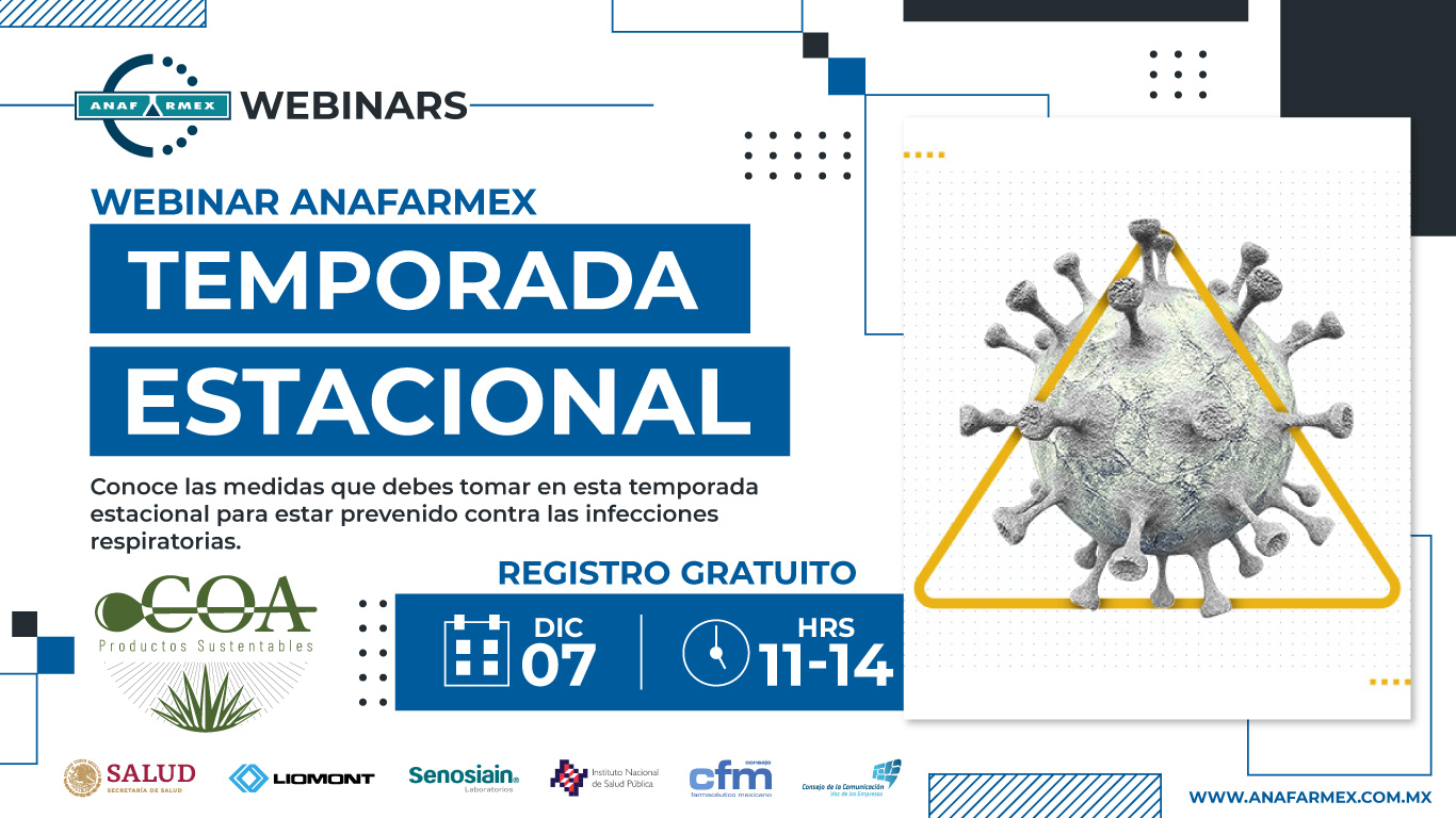 WEBINAR: TEMPORADA ESTACIONAL | ANAFARMEX